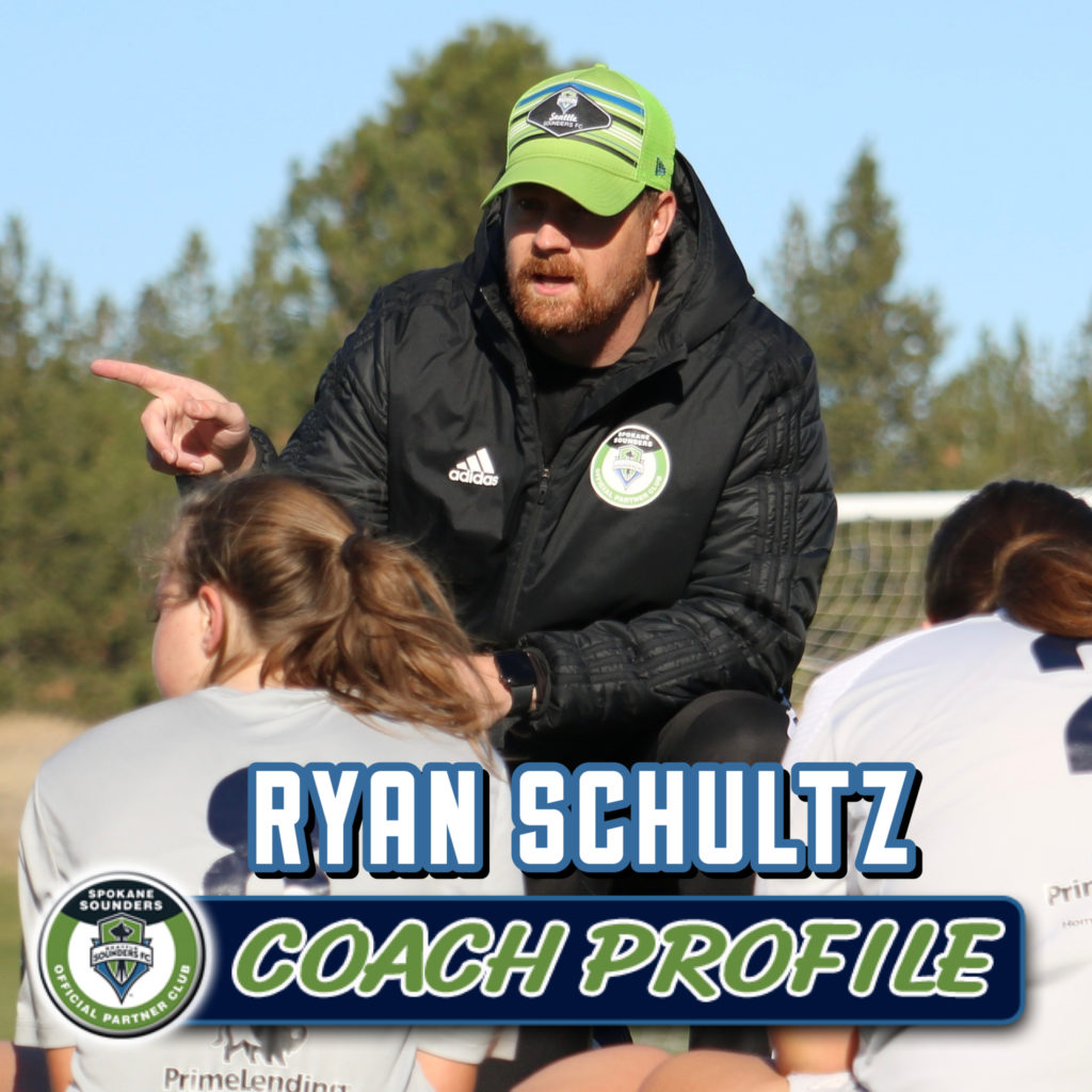 Coach Profile - Get to Know Coach Ryan Schultz - Spokane Shadow Soccer Club