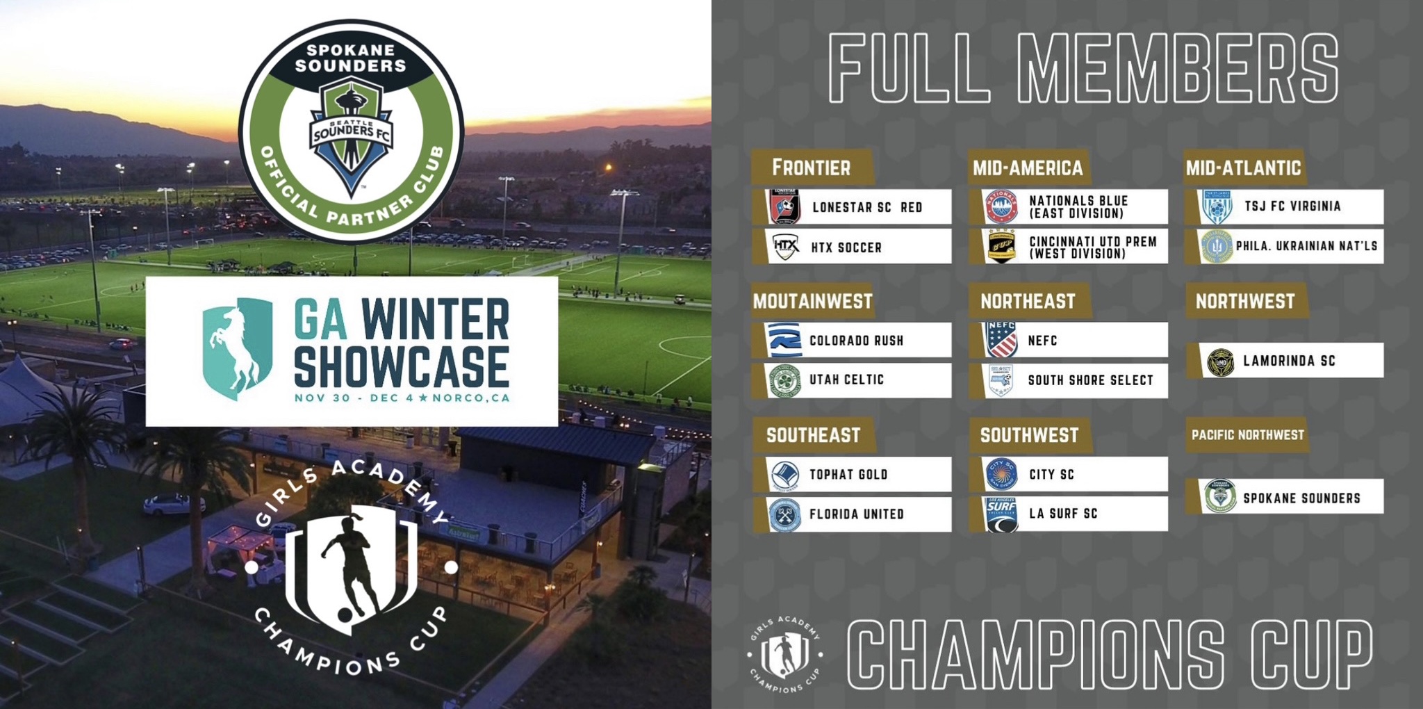 Spokane Sounders Repeat as GA Champions Cup Representatives - Spokane ...