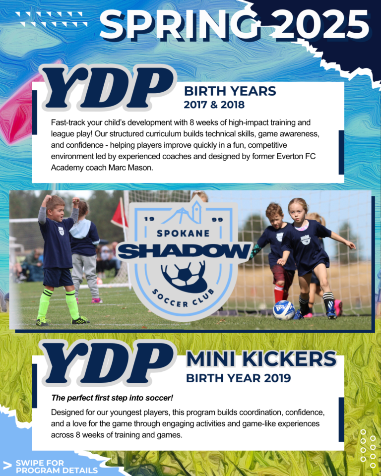 YDP Spring 2025 - Spokane Shadow Soccer Club