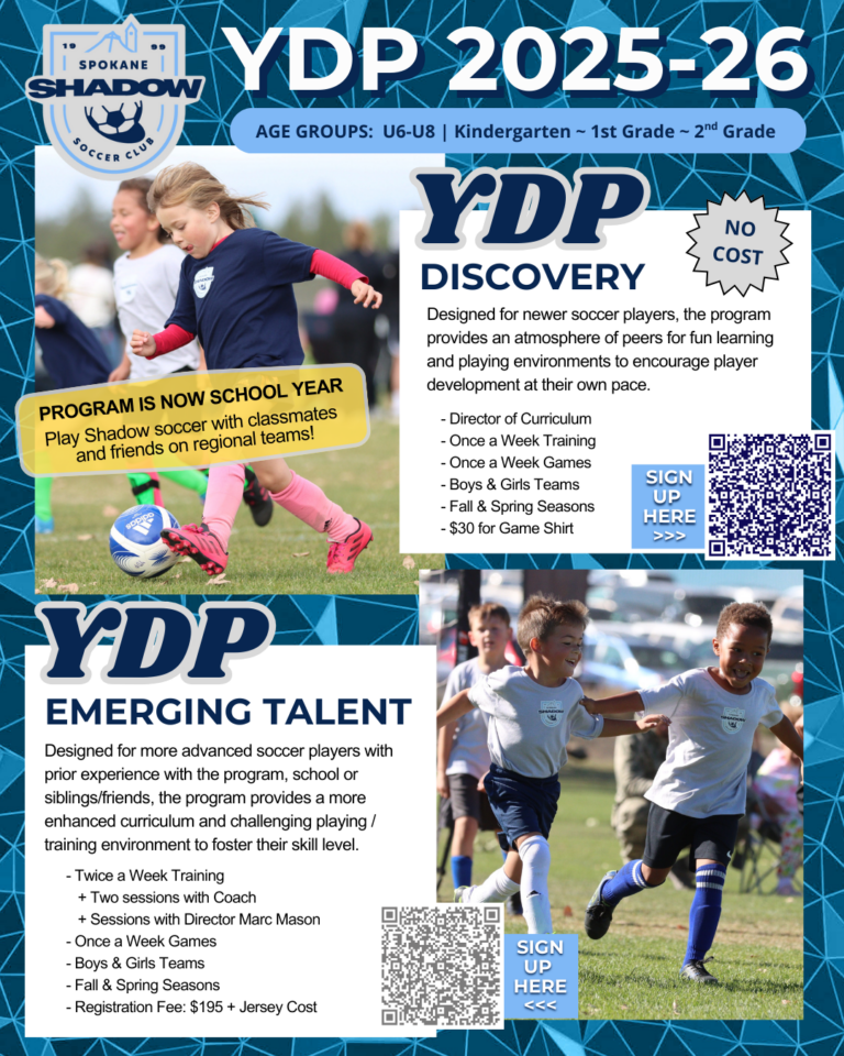 YDP 2025-26 (Fall-Spr) - Spokane Shadow Soccer Club